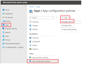 How to create App Configuration Profiles for managed Android Enterprise devices?
