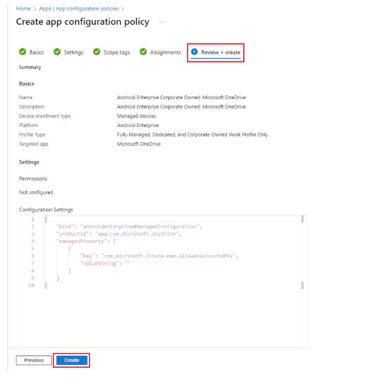How to create App Configuration Profiles for managed Android Enterprise ...