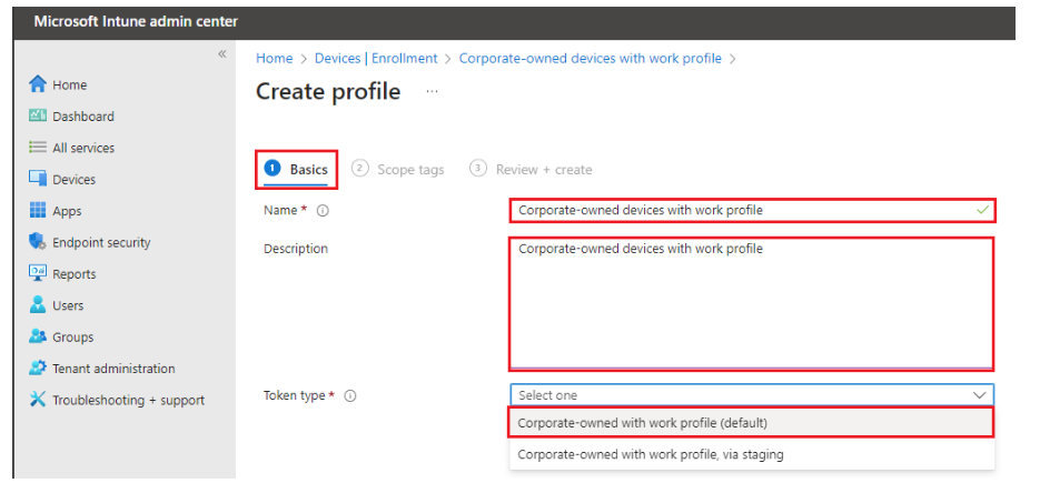 How to enroll Android Enterprise: Corporate-owned devices with work ...