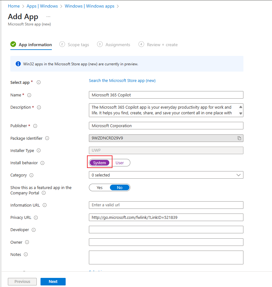 How to deploy Microsoft 365 Copilot on Windows devices?
